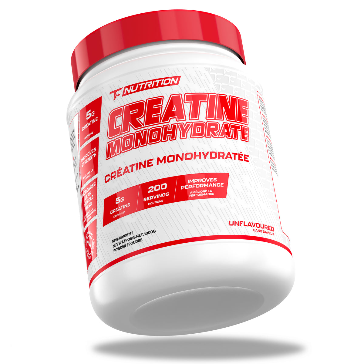 Creatine Monohydrate Powder - 200 Servings – TC Nutrition Canada ...