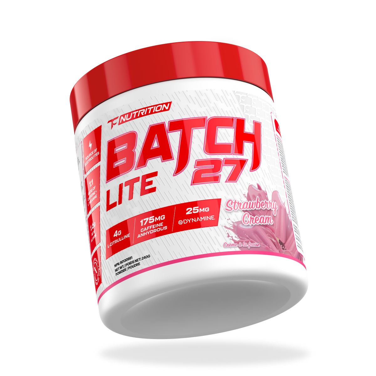 Batch 27 Lite Pre Workout – TC Nutrition Canada | Expect Results