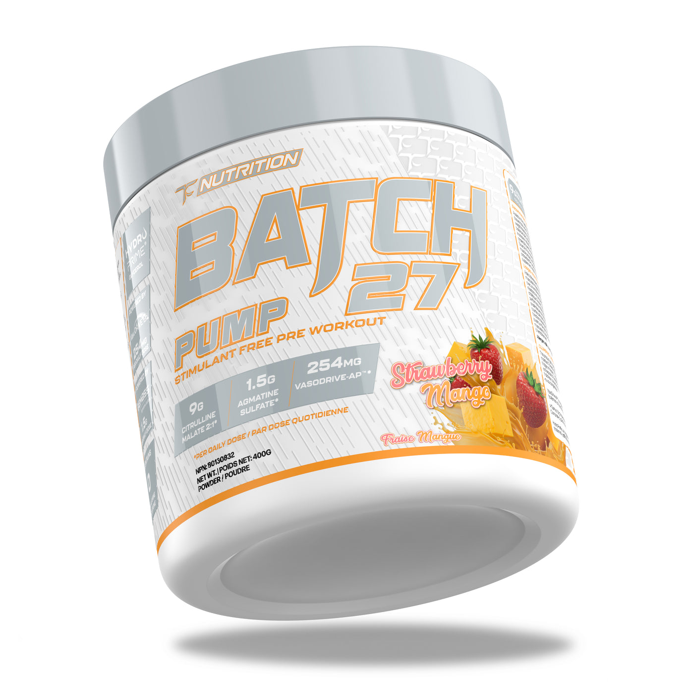 Batch 27 - Stimulant Free Pre Workout – TC Nutrition Canada | Expect ...
