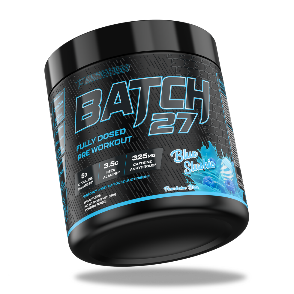 Batch 27 Pre Workout Supplement – TC Nutrition Canada | Expect Results