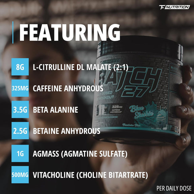 Batch 27 Pre Workout Supplement – TC Nutrition Canada | Expect Results